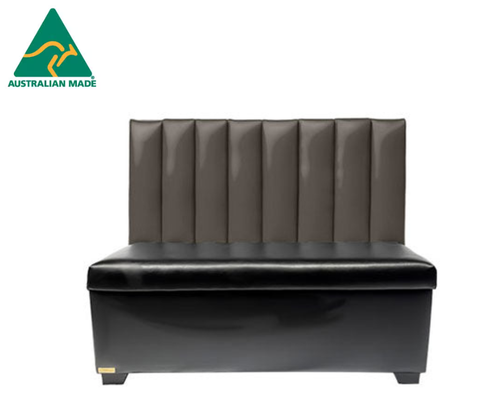 Banquette Seating - Fluted Finish Series - Black Base – Design Choice 2022